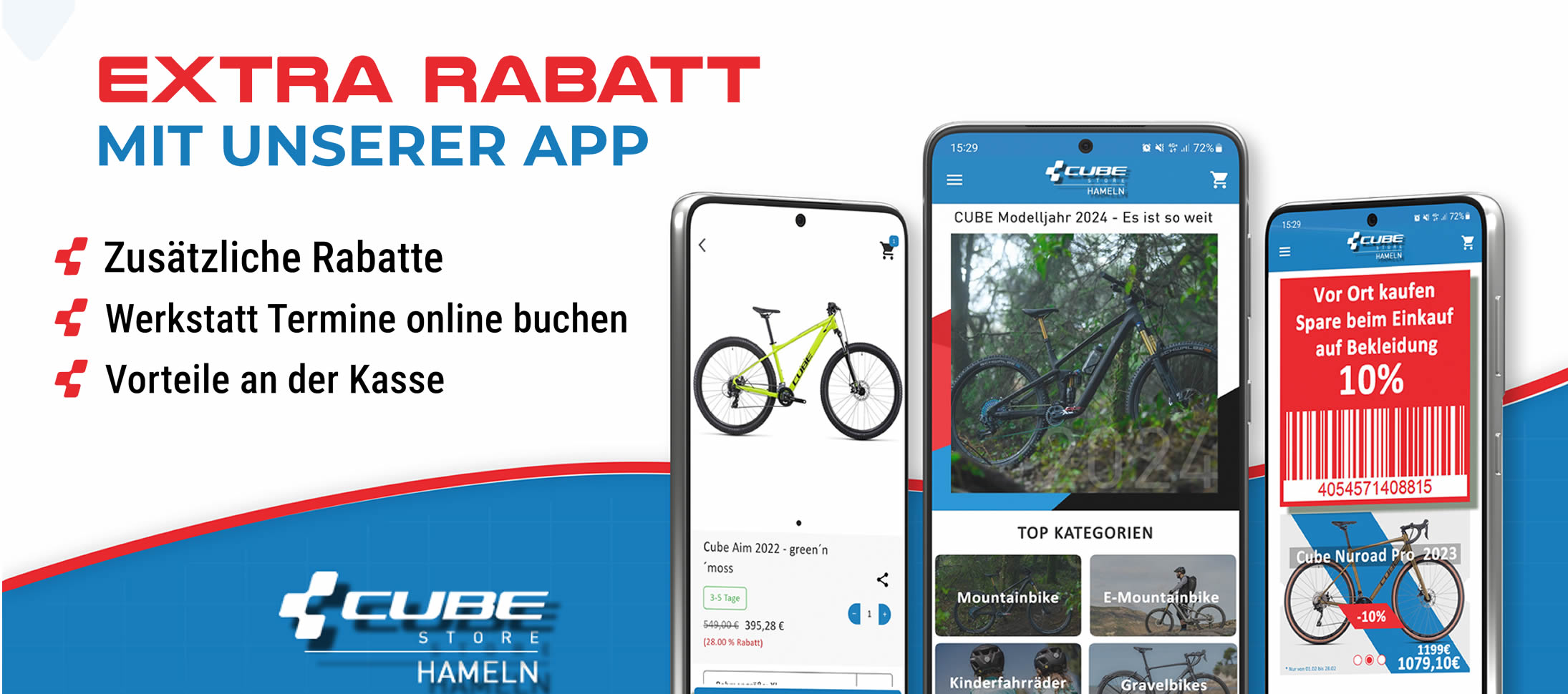 Dein Cube Fahrrad & Zubehör Onlineshop mit Toppreisen - Cube Store Hameln